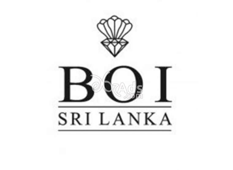VACANCIES AT BOARD OF INVESTMENT OF SRI LANKA BOI SRI LANKA - Colombo 01